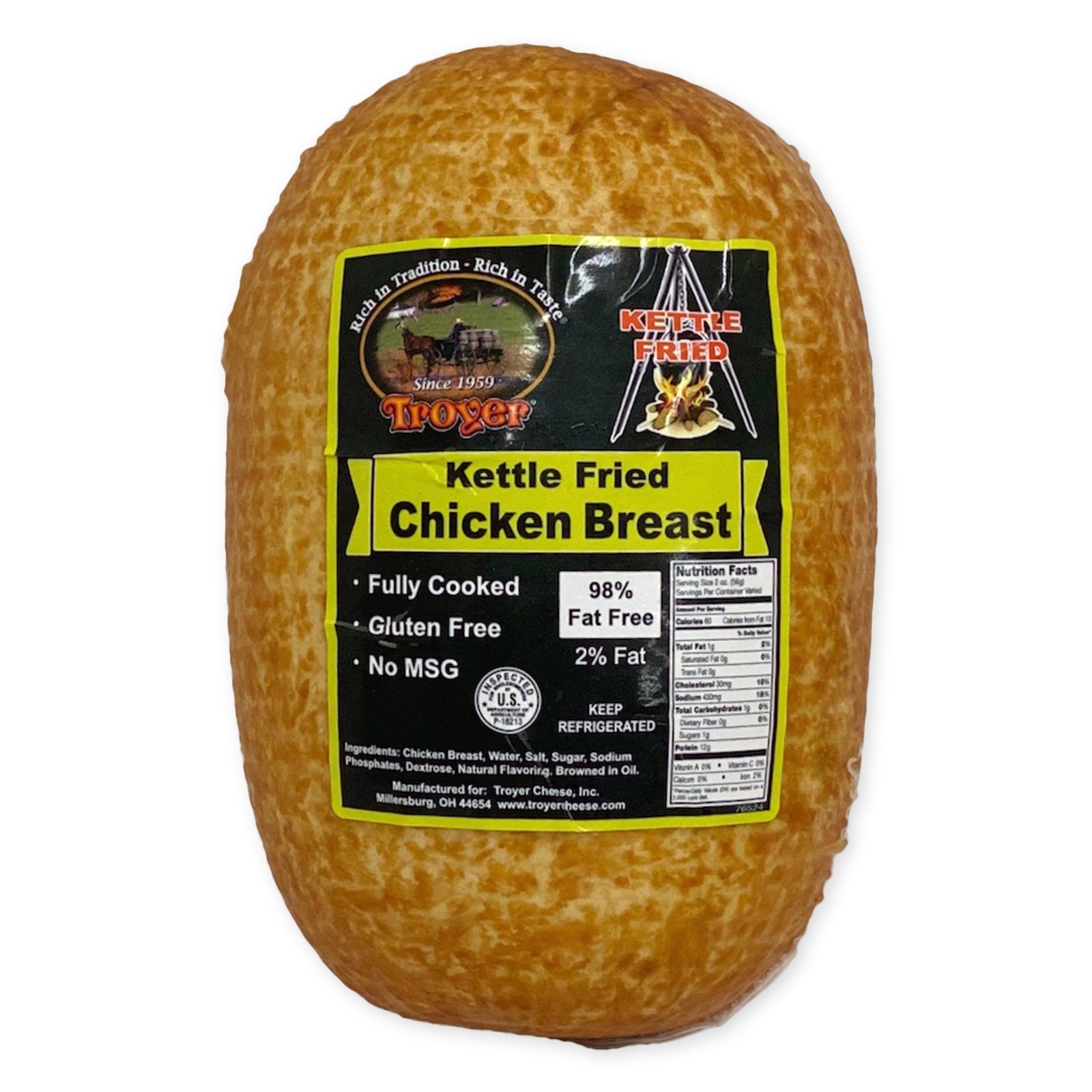 Troyer’s Kettle Fried Chicken Breast | Simple Roots Bulk Foods